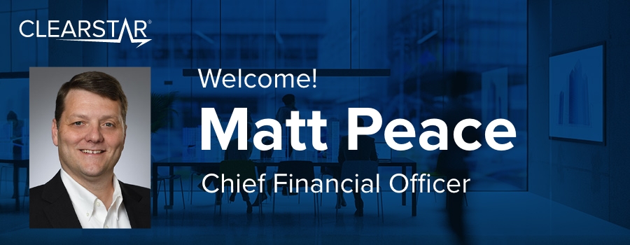 ClearStar, Inc., announces Matt Peace as Chief Financial Officer ...