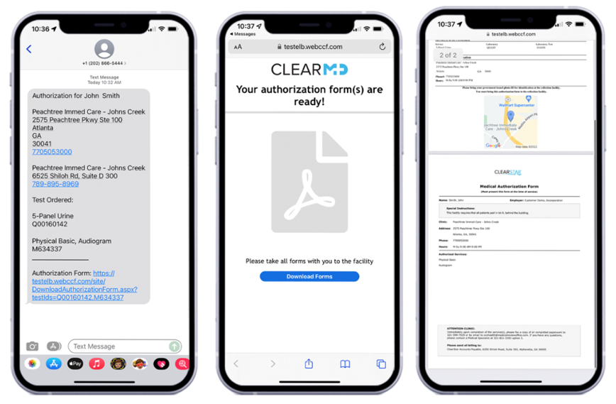 ClearMD Occupational Health Screening | ClearStar