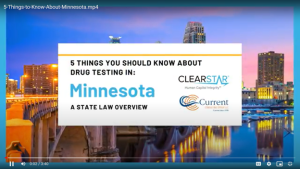 State Drug Testing Laws Interactive Map – Minnesota | ClearStar