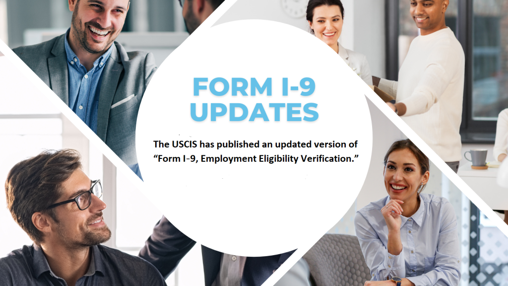 USCIS Publishes Updated Version of Form I‑9 for Employment Eligibility ...